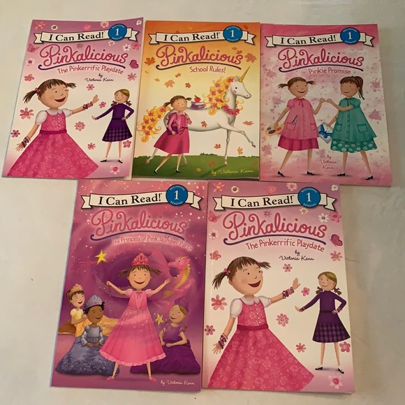 Toys | Set Of 5 Pinkalicious Books | Poshmark